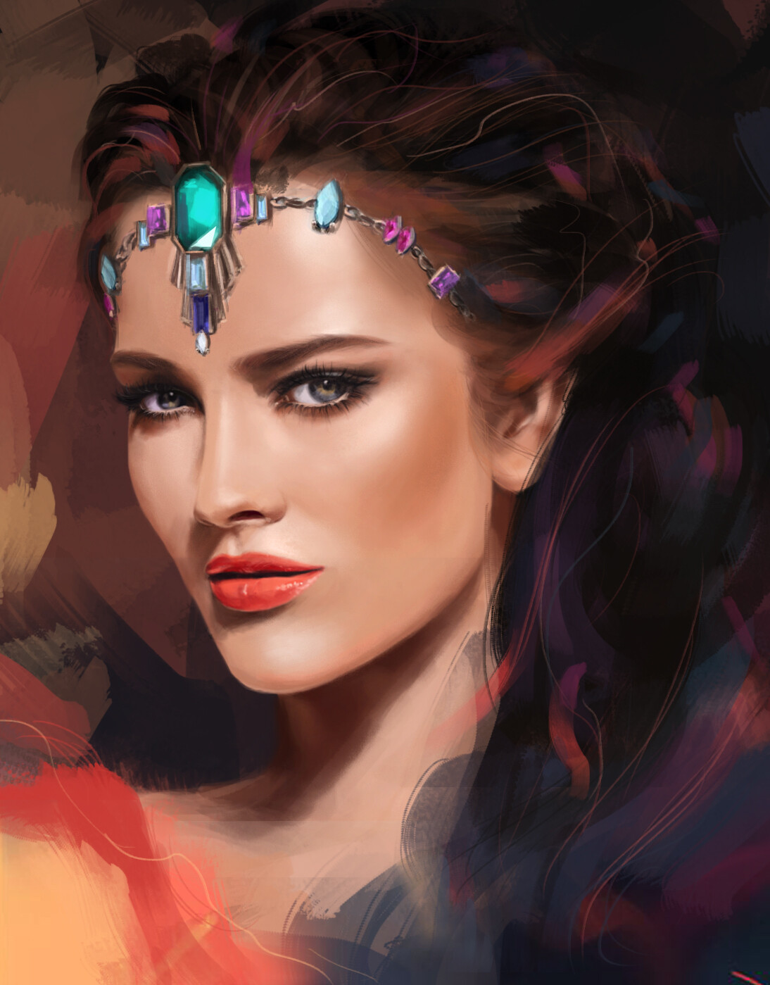 ArtStation - Nomadic Desert beauty