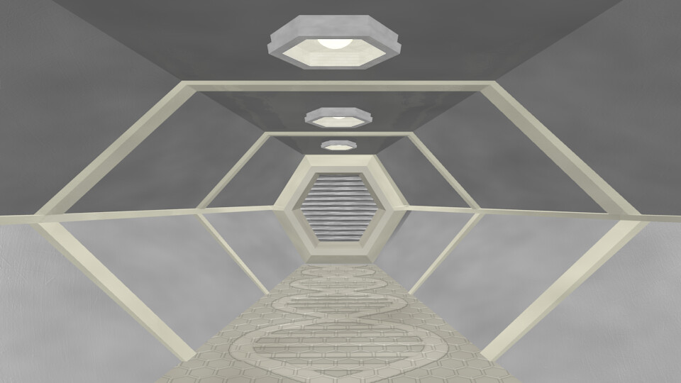 Ray Avid Lebon - Science Hallways