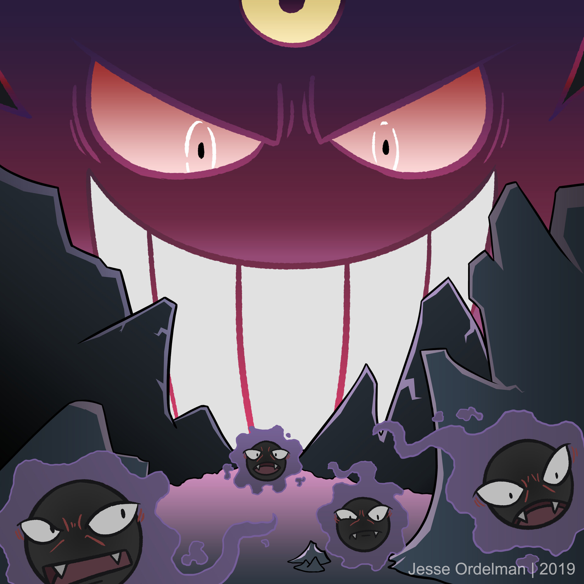 ArtStation - Mega Gengar