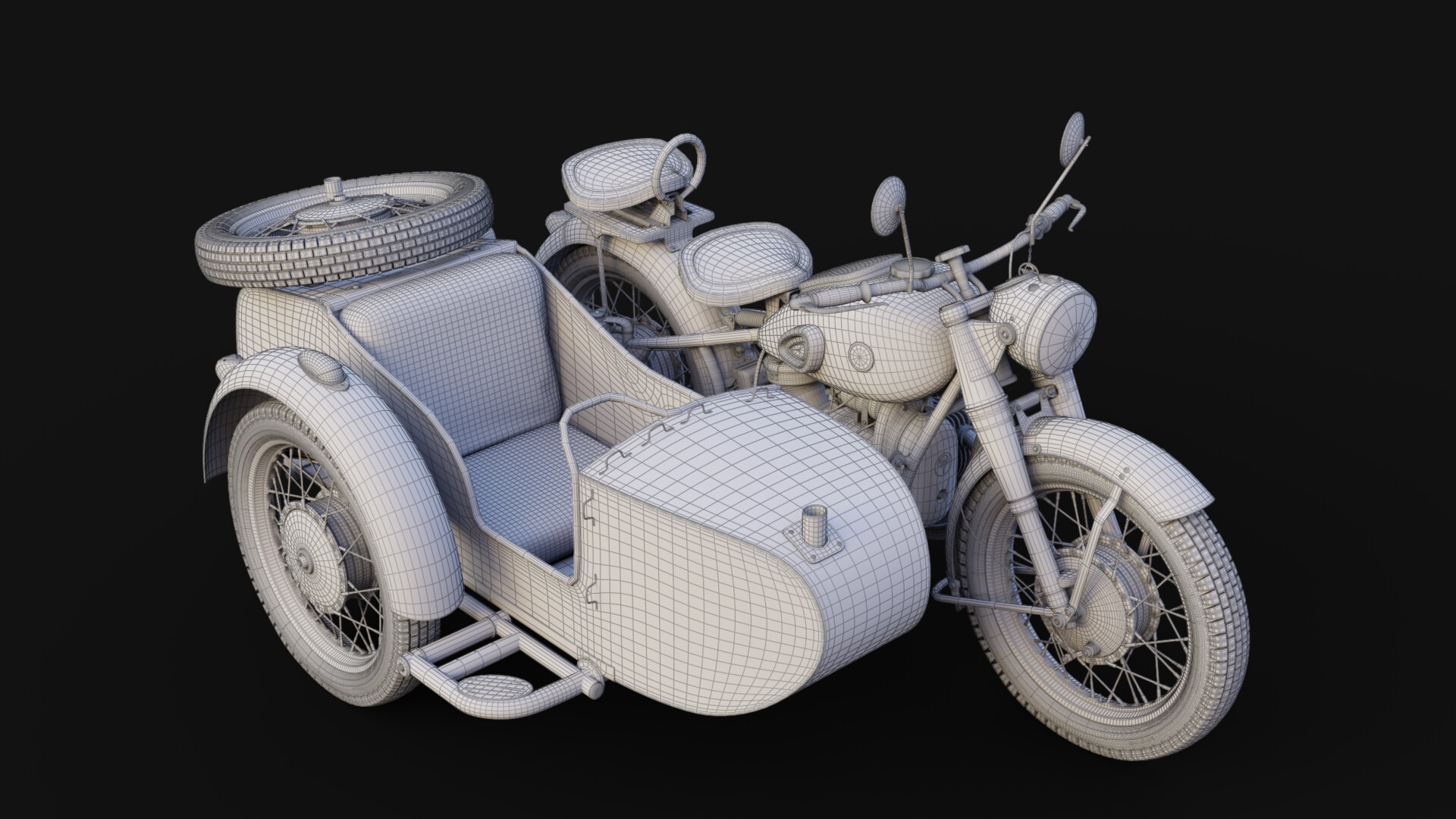 Mobolaji Dele-Adelodun - Dnepr M-72 Motorcycle