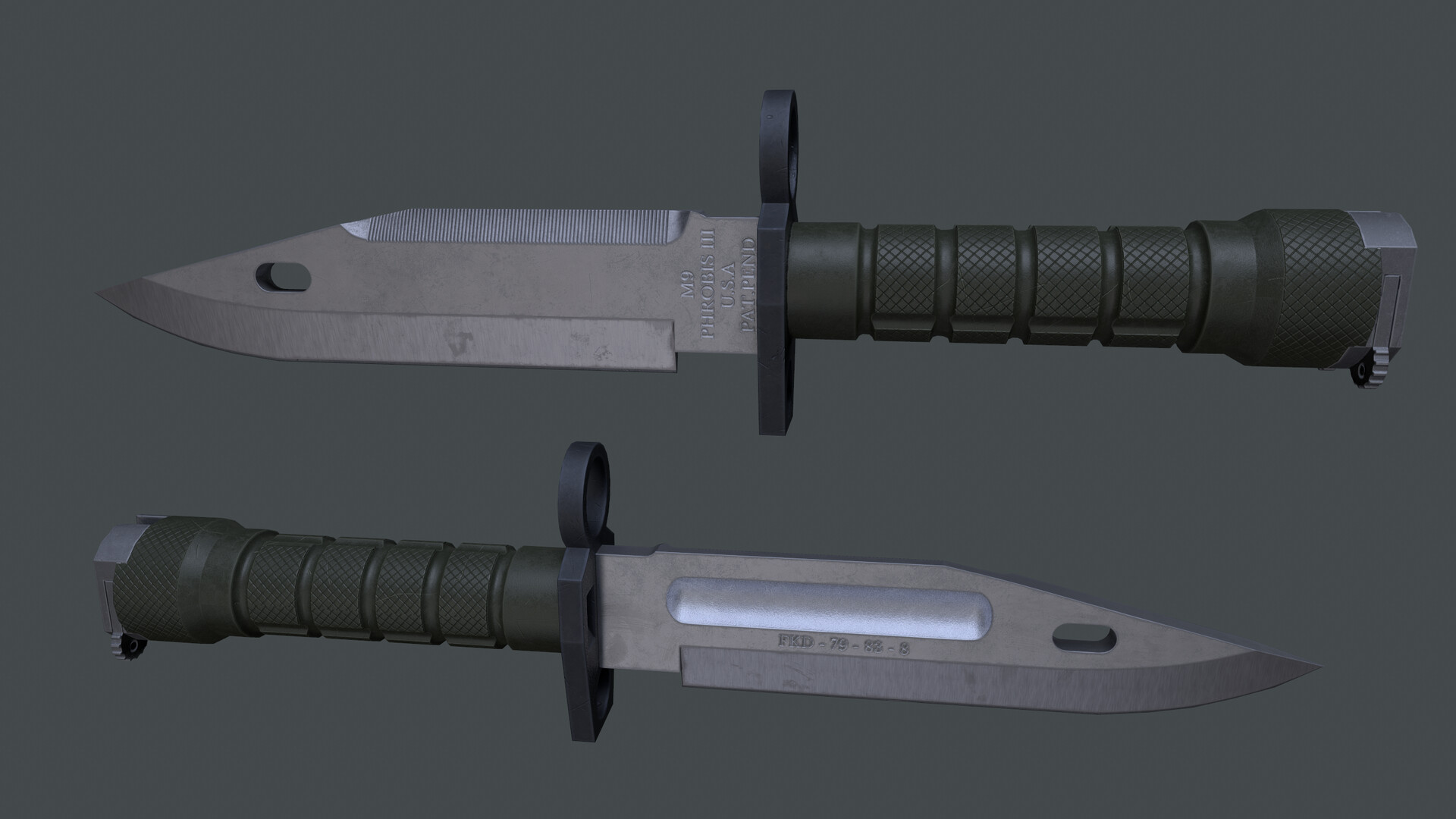 ArtStation - M9 Knife