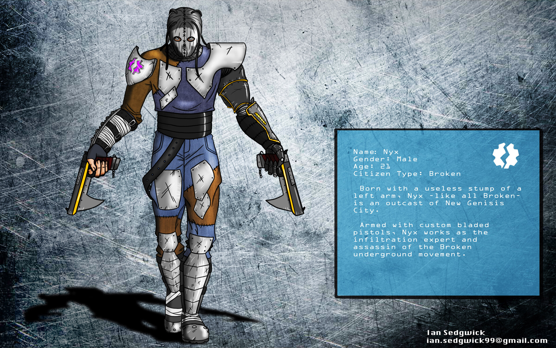 ArtStation - Nyx: Original Character Concept