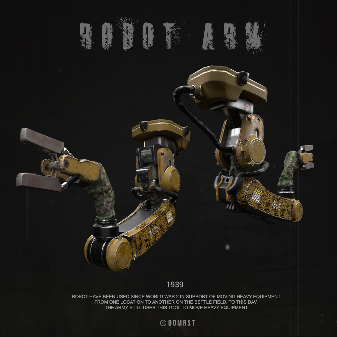 ArtStation - ROBOT ARM