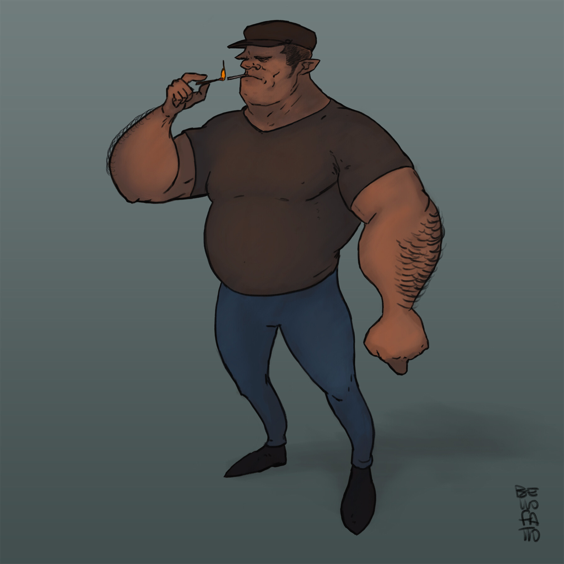 ArtStation - Big Guy [Character Design]