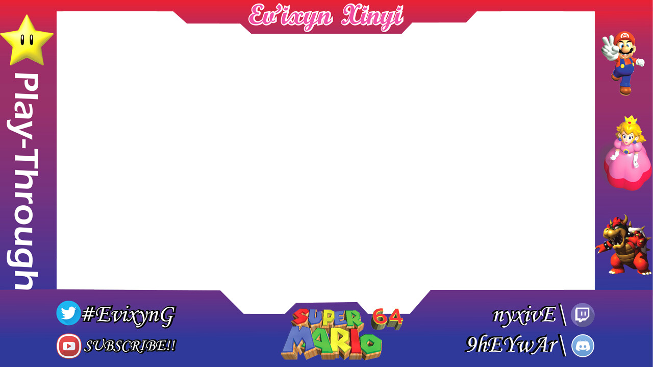 ArtStation - Super Mario 64 Remix Overlay