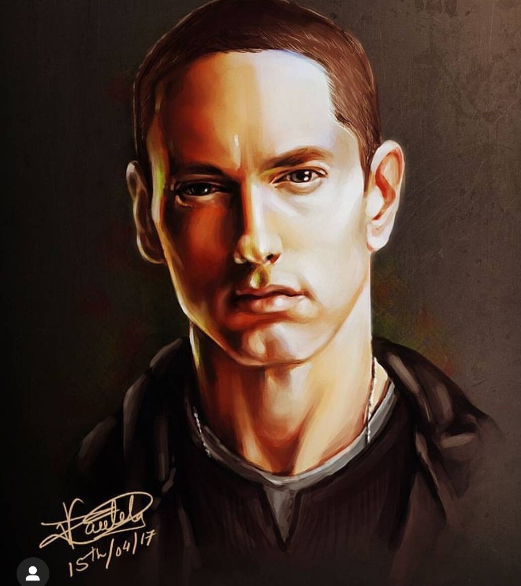 Eminem Painting