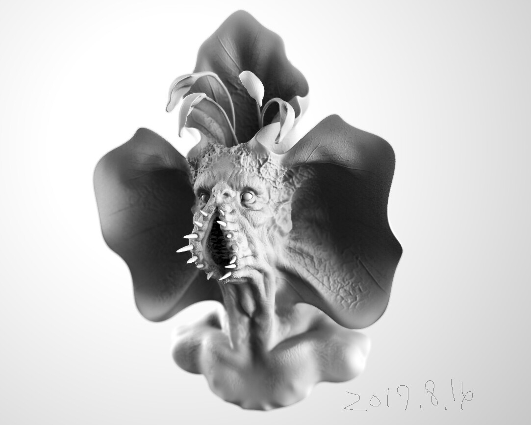 ArtStation - flower-man