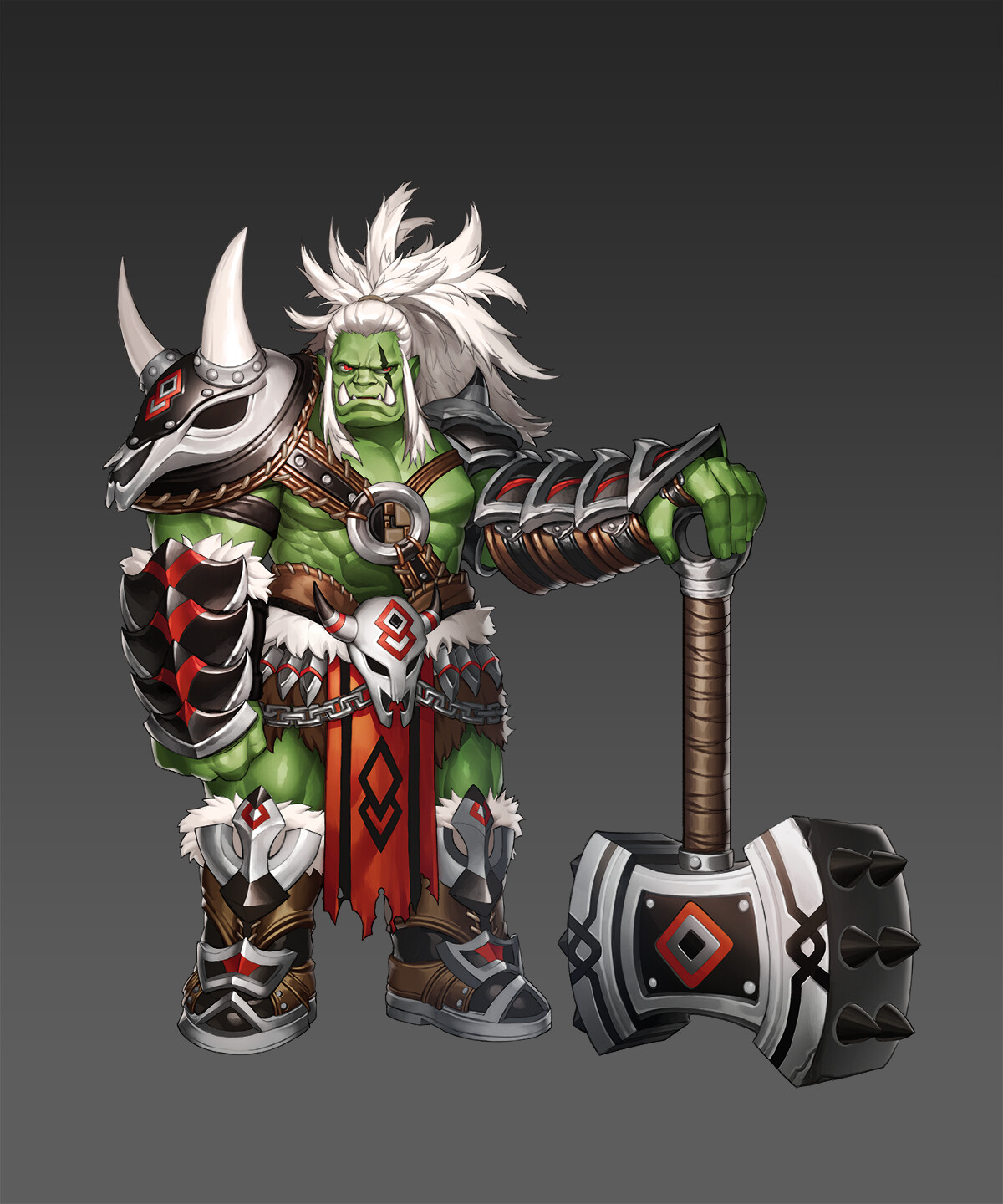 ArtStation - Orc Warrior