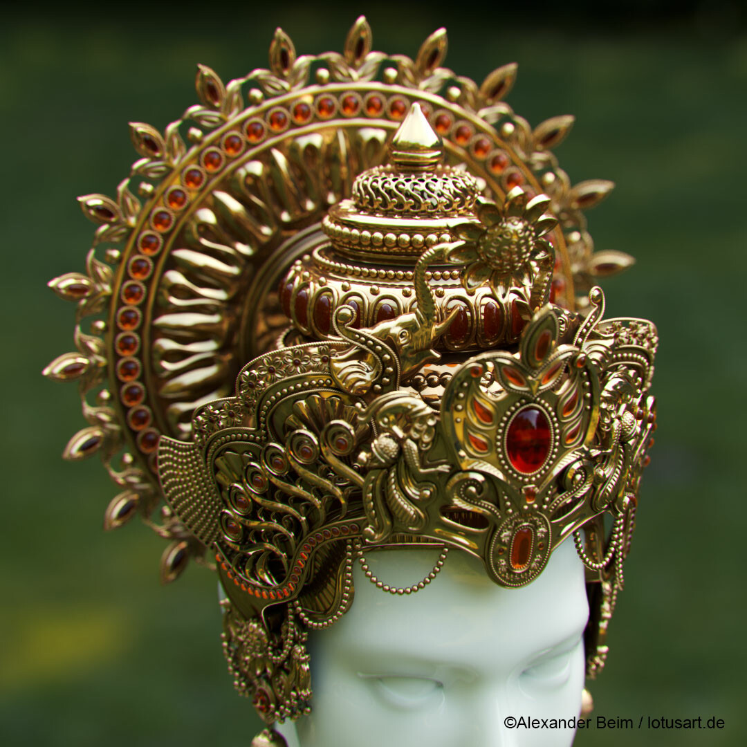ArtStation - Krishna Crown