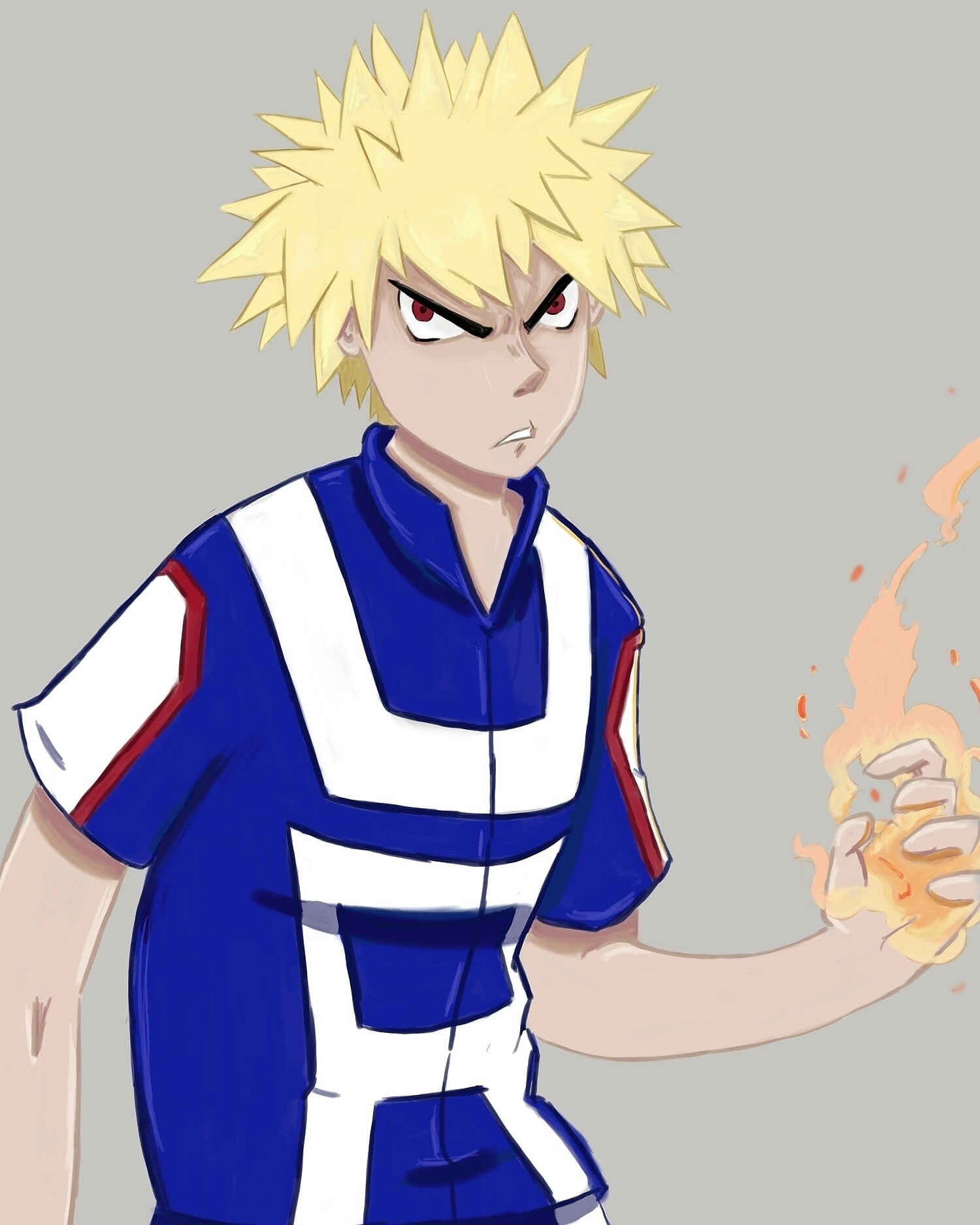 ArtStation - Bakugo fan art