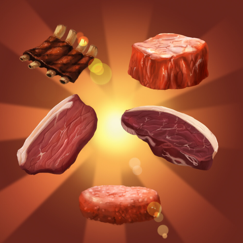 ArtStation - Meats