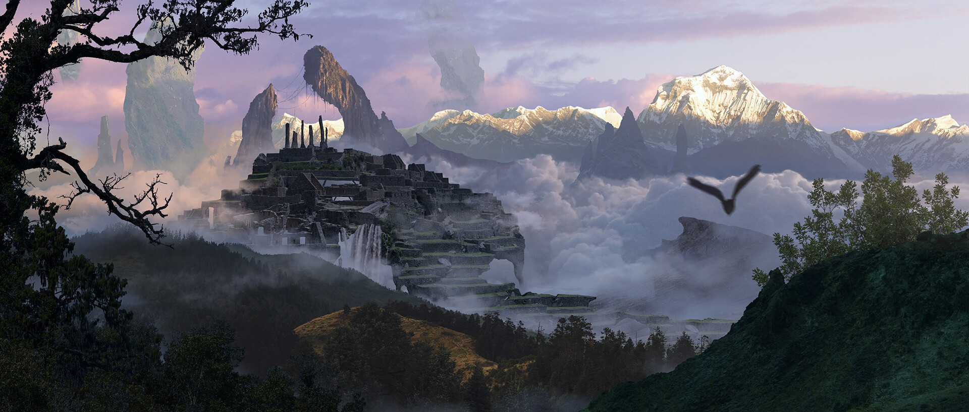 ArtStation - Matte paint contest 2019