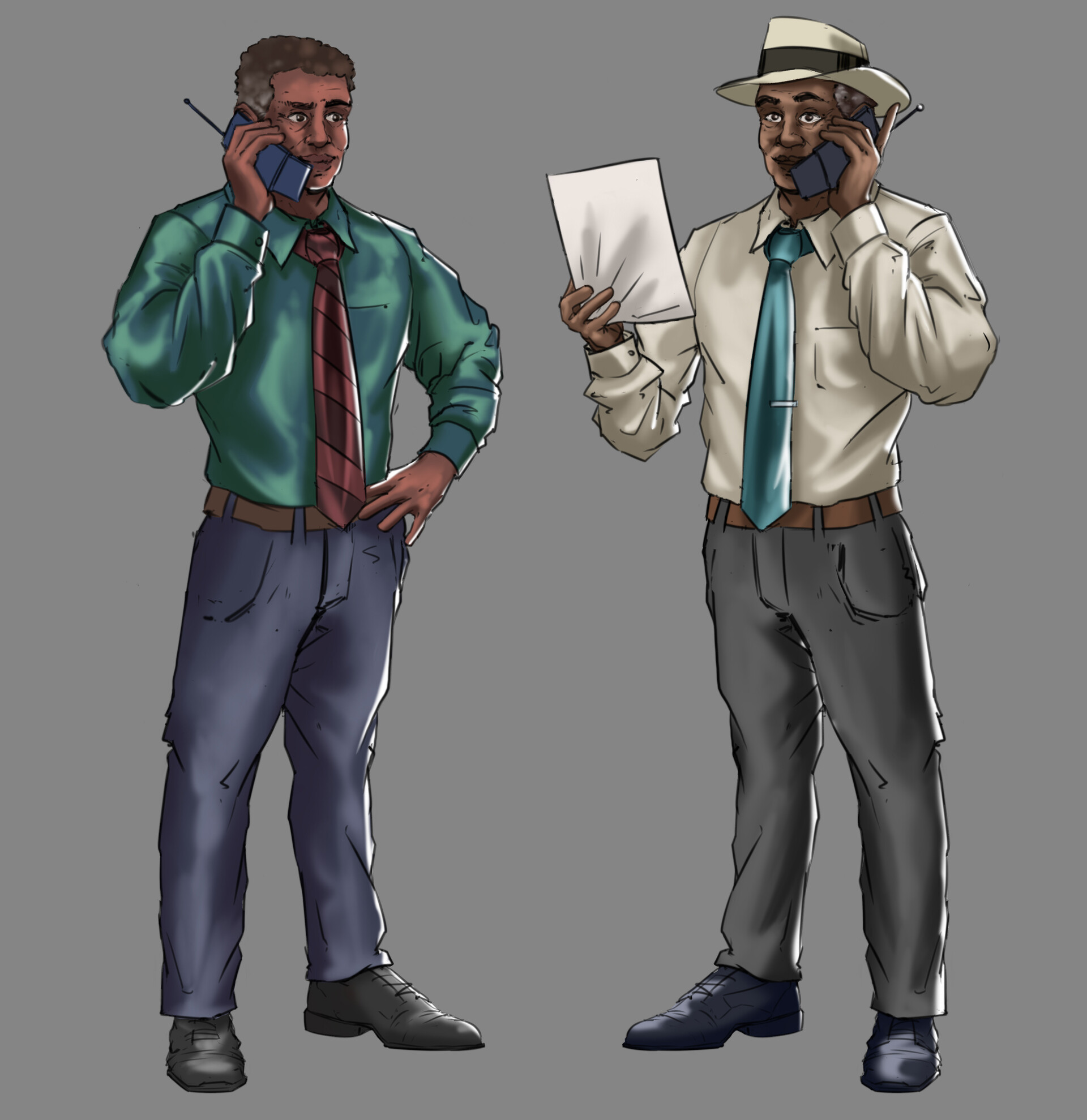 Bianca Targão - Detectives Character Concept