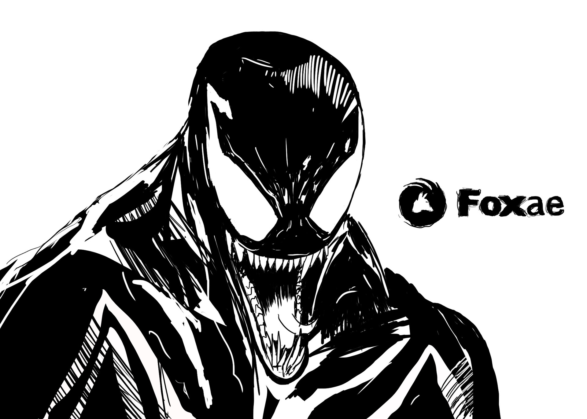 ArtStation - Venom portrait