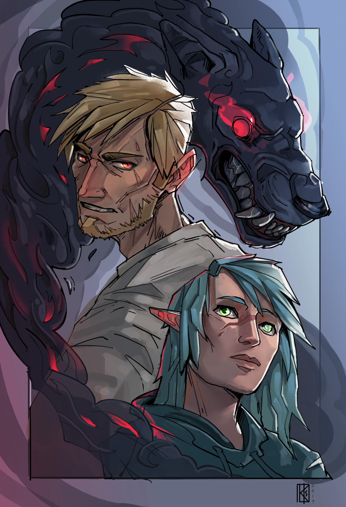 ArtStation - Spirit hunters