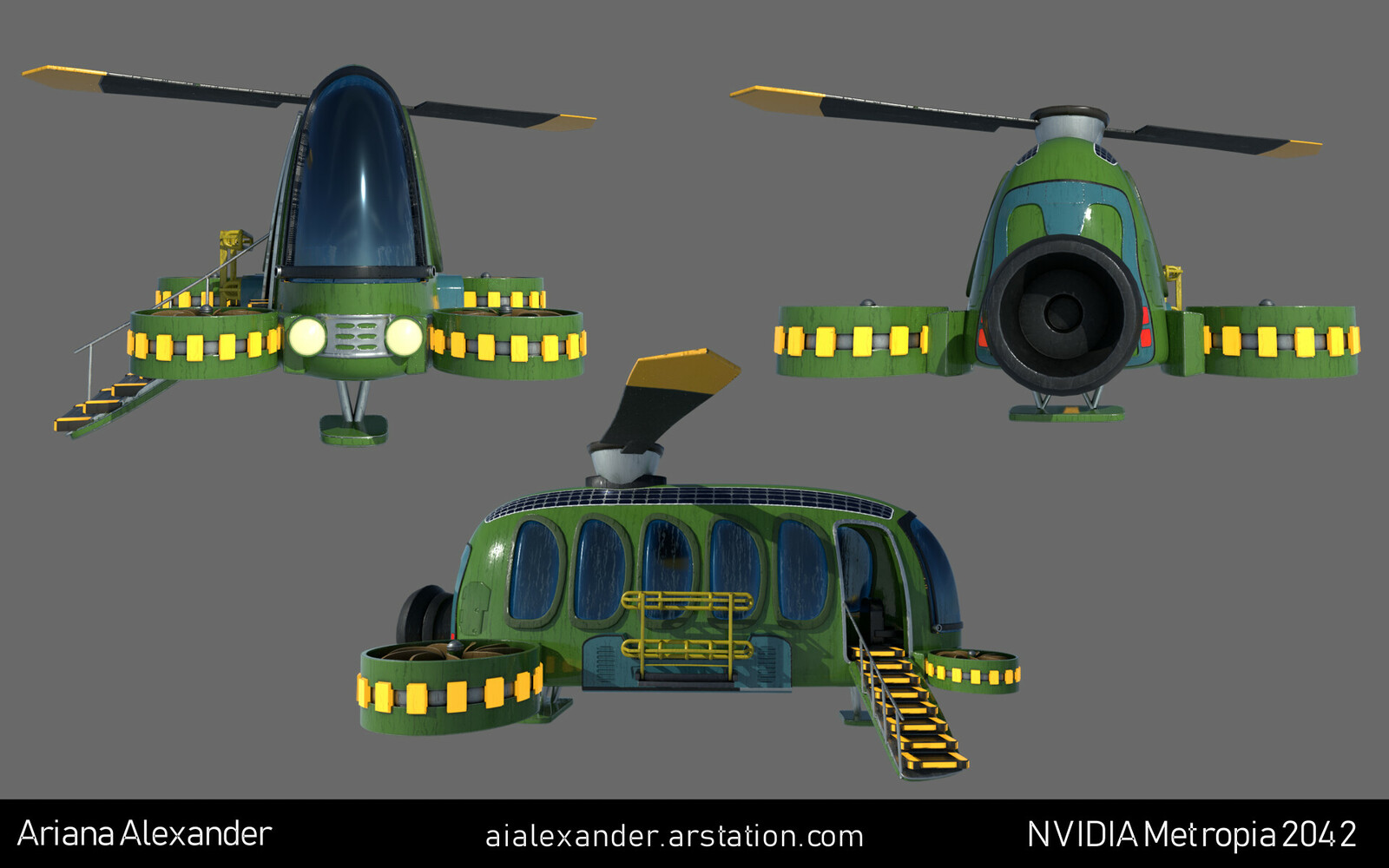 Ariana Alexander - Metropia 2042 Hoverbus