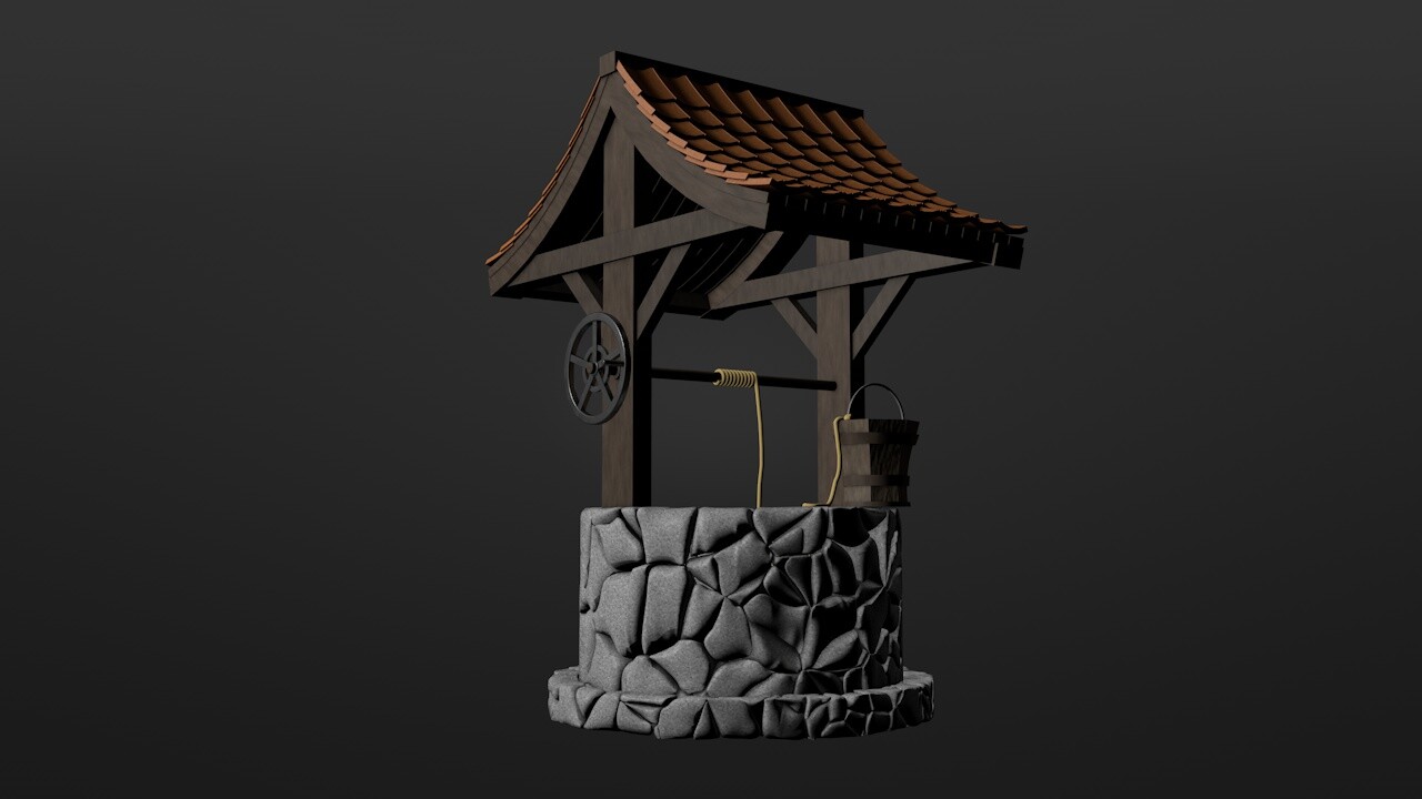 ArtStation - The well.