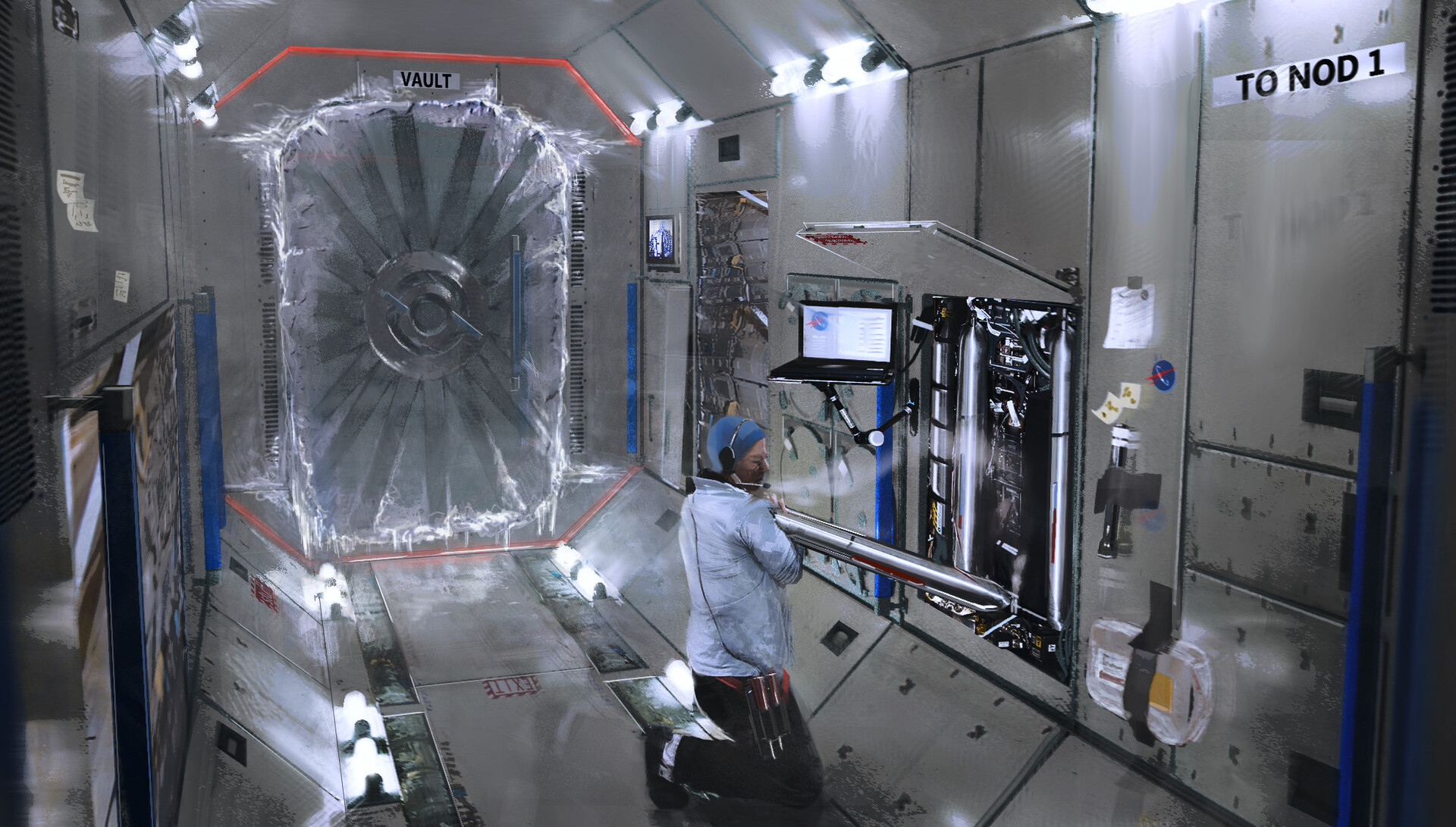 ArtStation - to the nasa vault