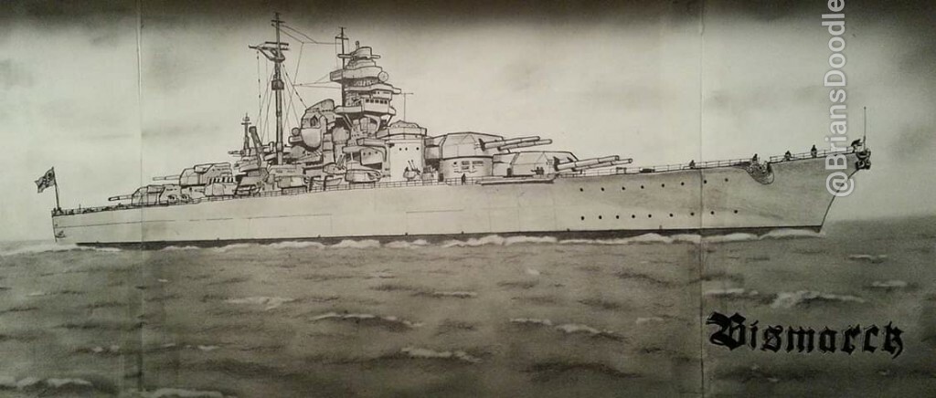 ArtStation - The Battleship "Bismarck