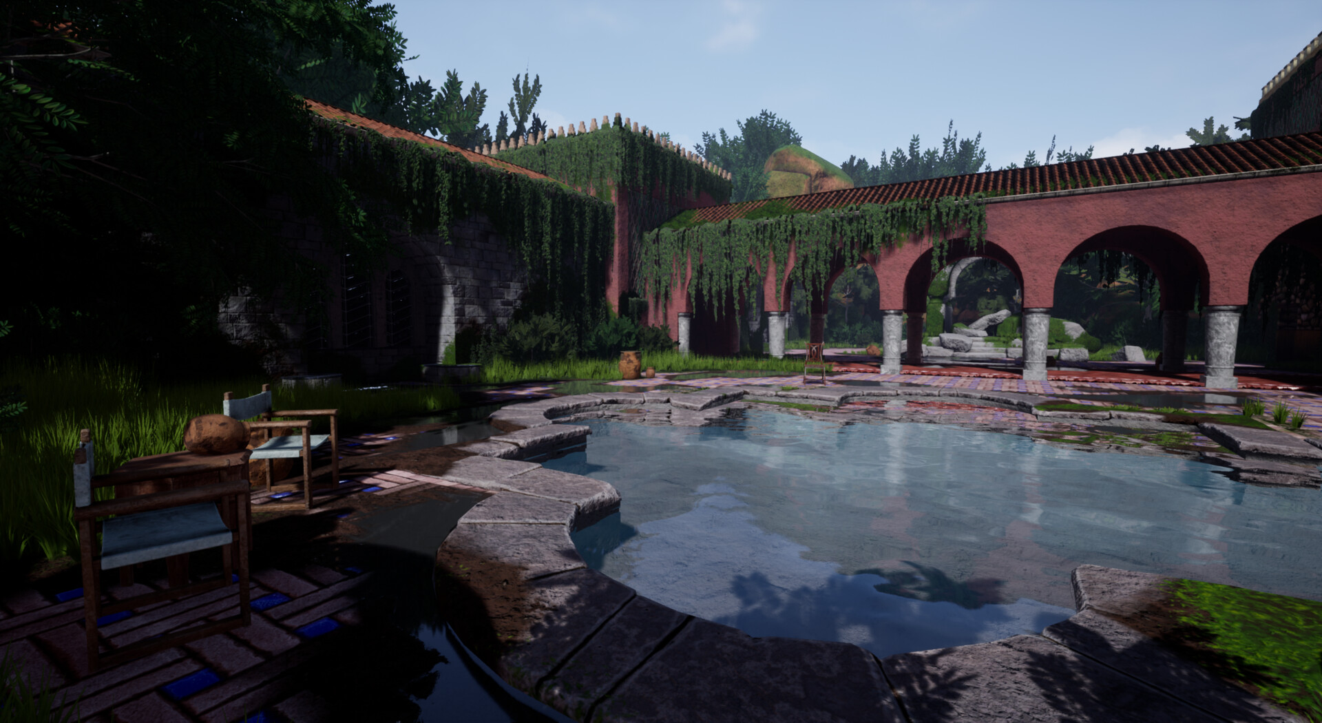 ArtStation - Courtyard