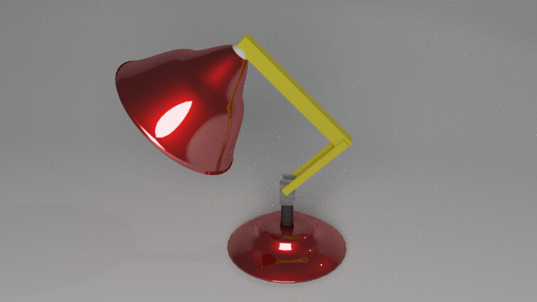 ArtStation - Jumping Study Lamp