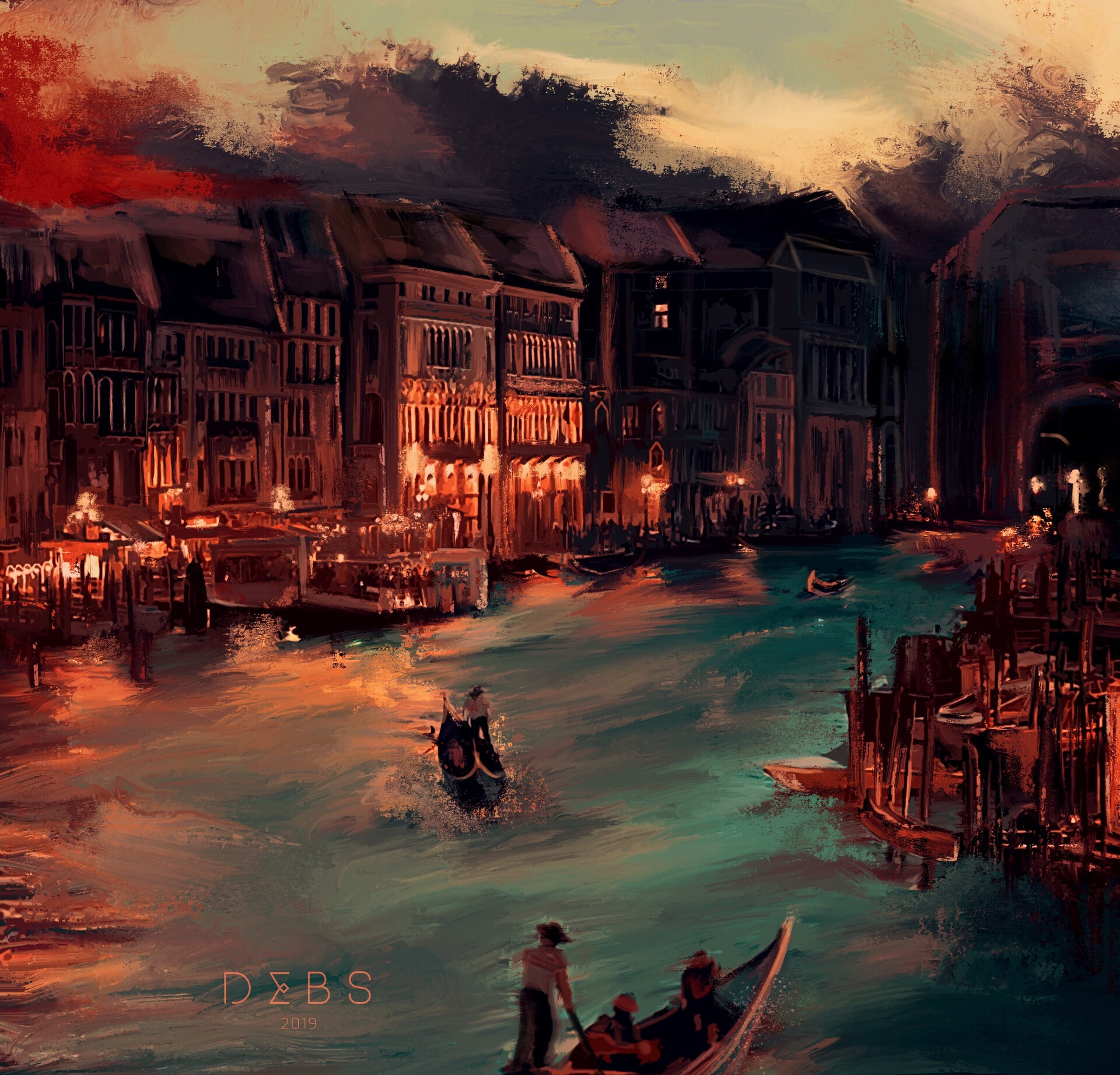 ArtStation - Colorful Italy