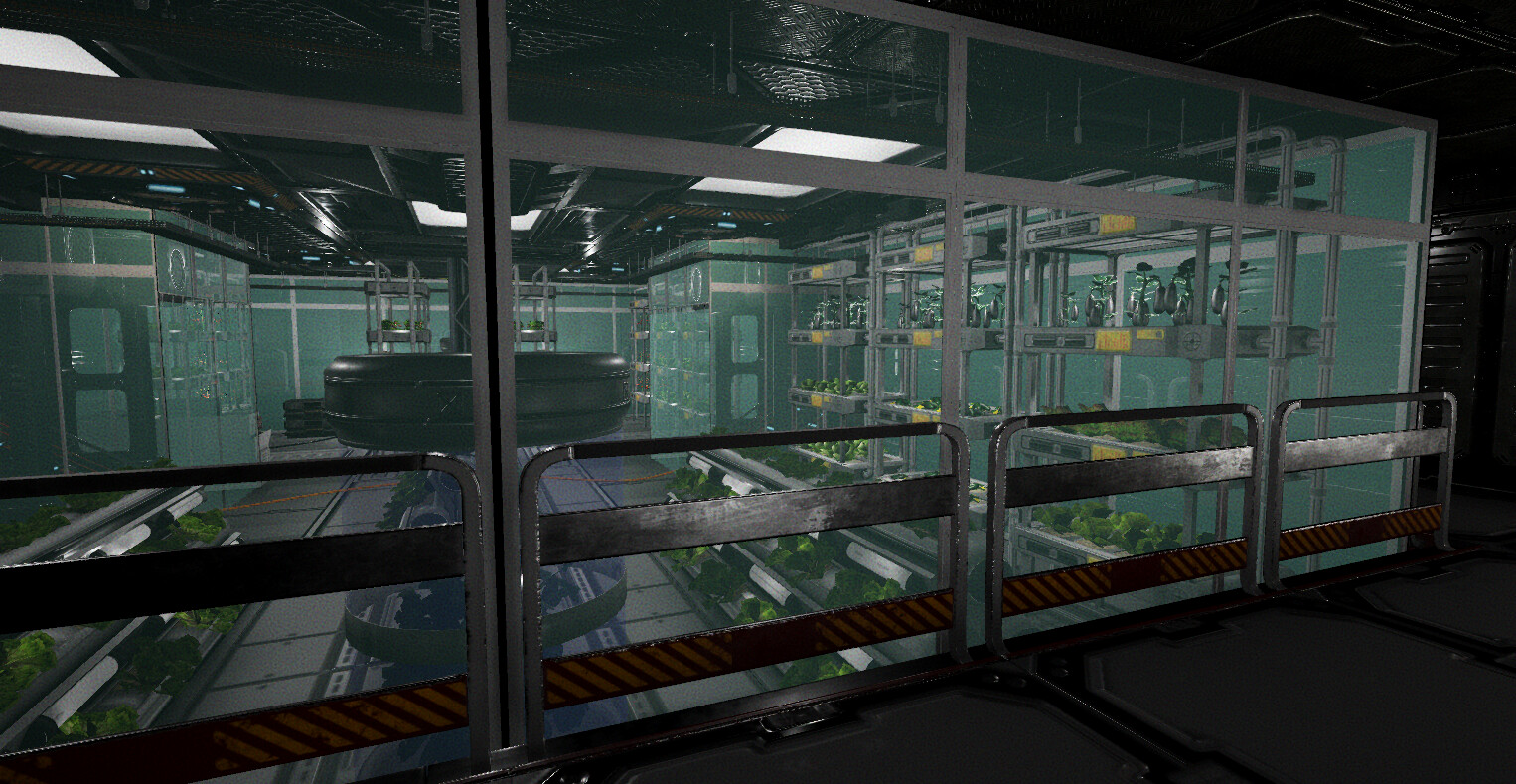 ArtStation - Alien: Hope for the future. Hydroponic complex.