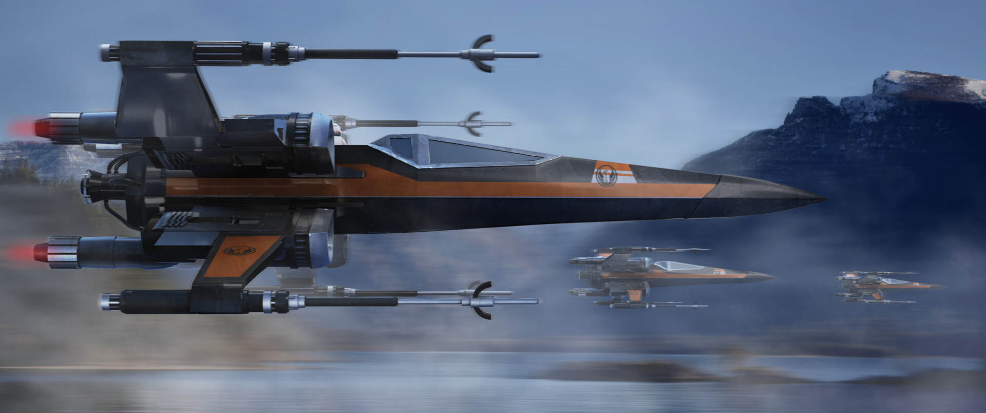 ArtStation - Star Wars Tribute Project: X-Wing