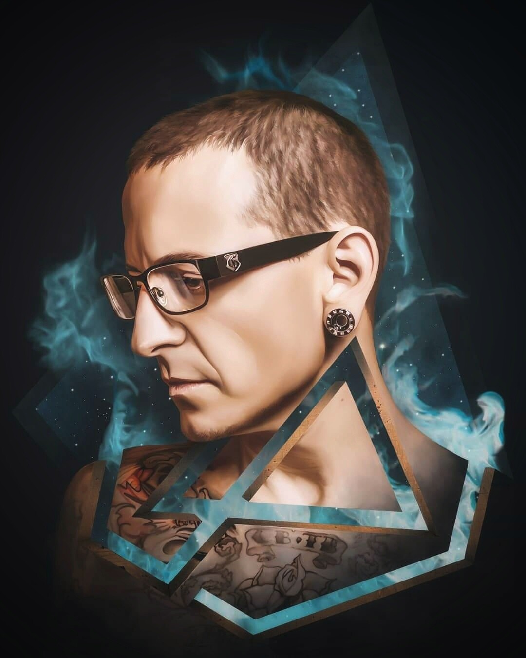 David Gething - Chester Bennington - Portrait