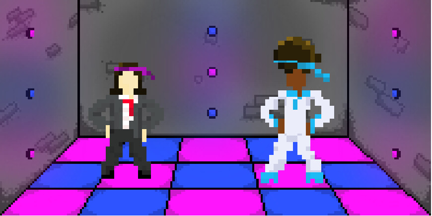 ArtStation - Disco Arcade style game