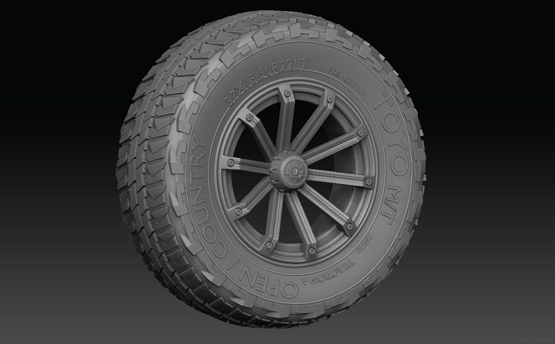 ArtStation - TOYO tire - LP Model