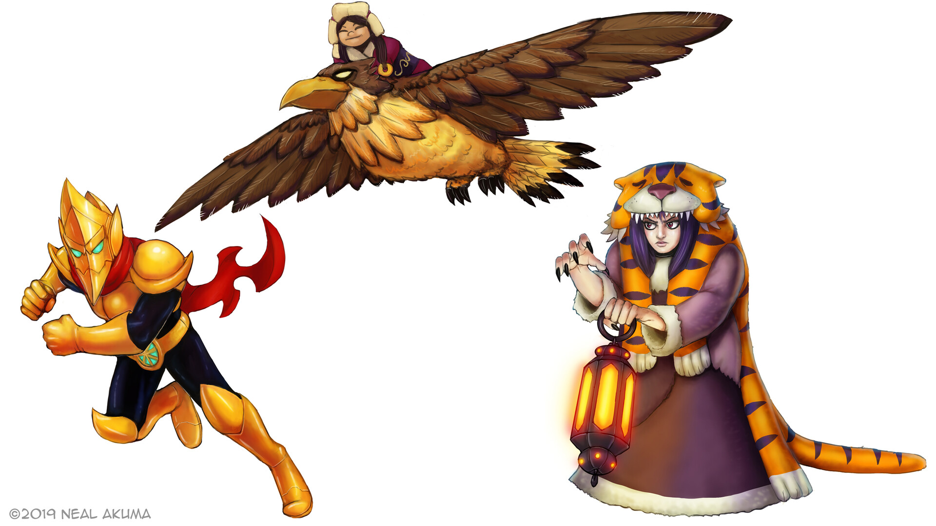 Neal Akuma - Indivisible -fan art 4