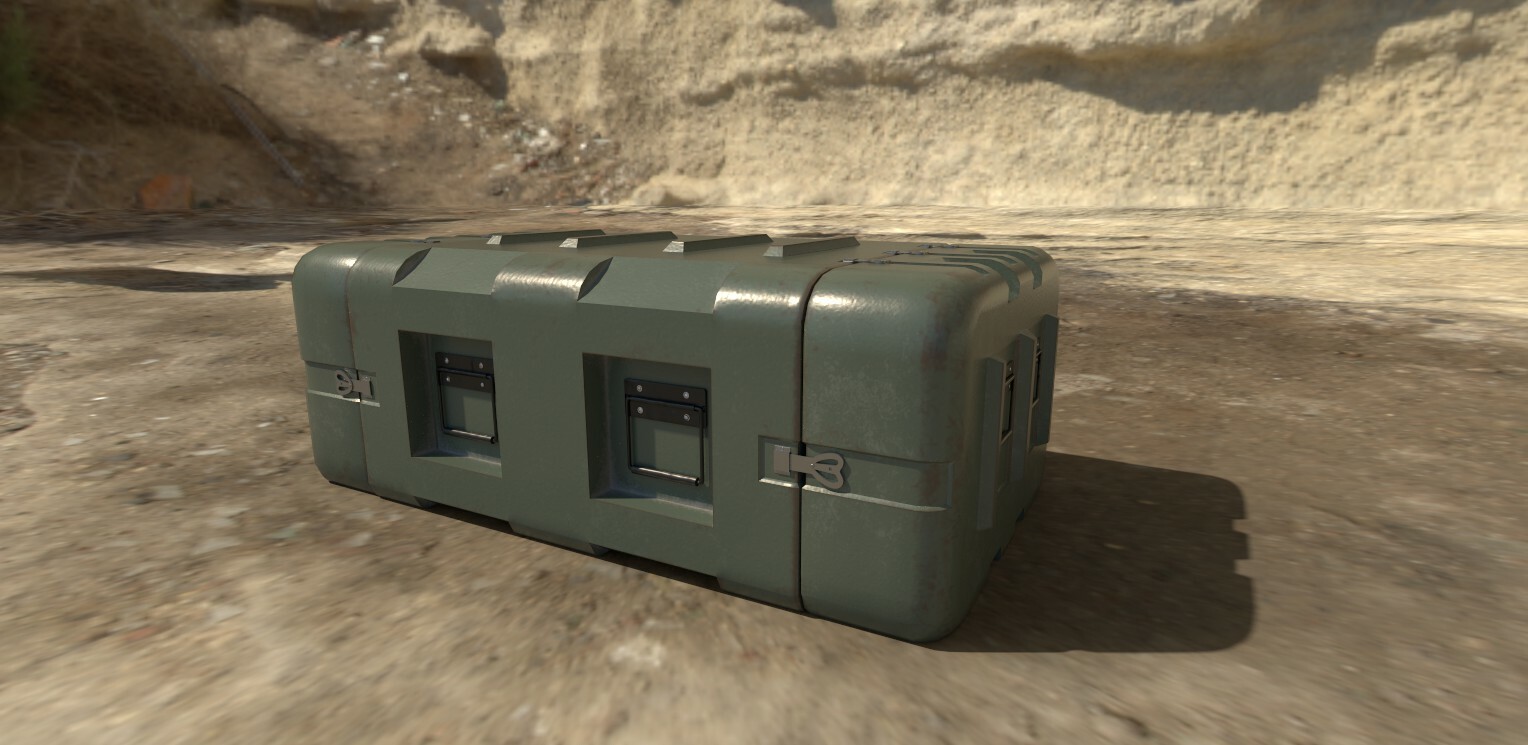 ArtStation - Military Crate