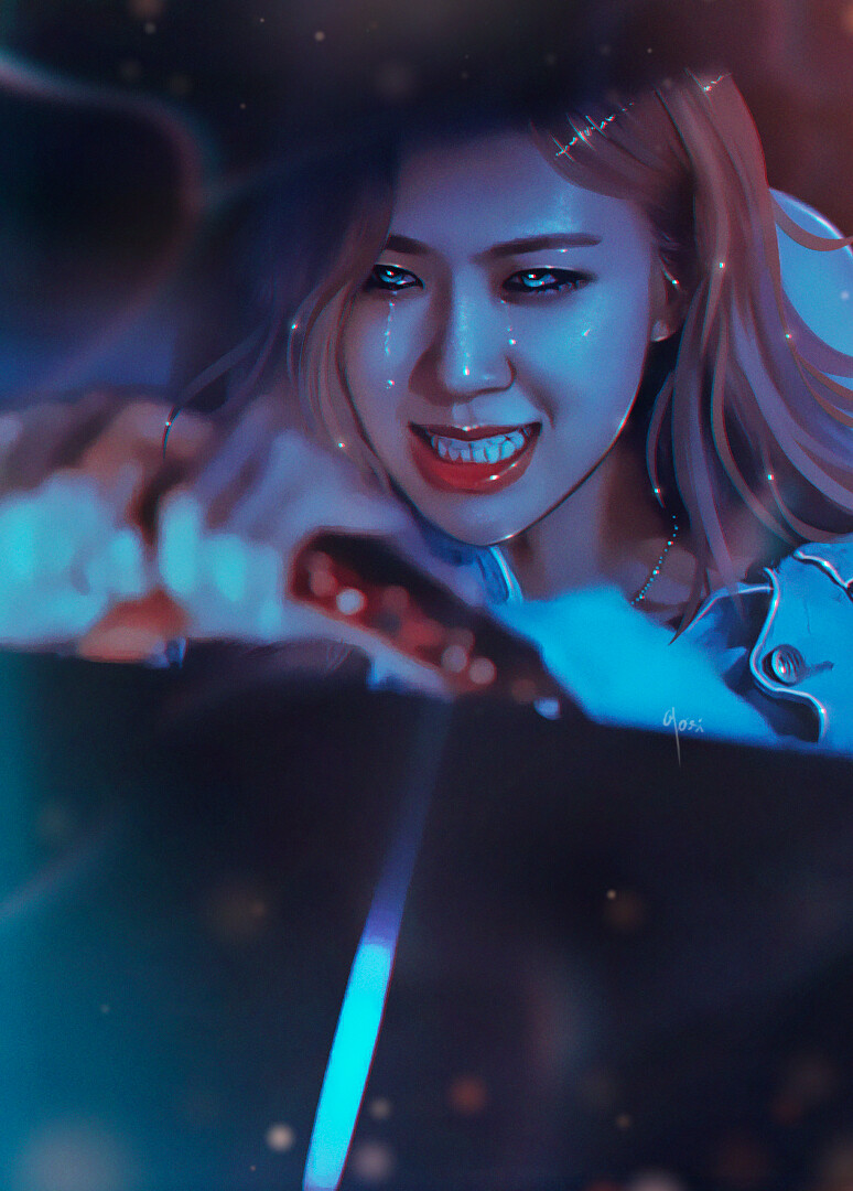 ArtStation - Rose Blackpink