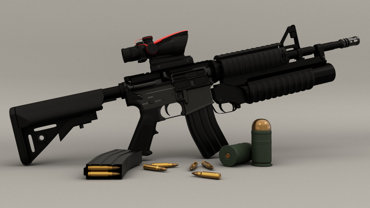 ArtStation - Colt M4A1