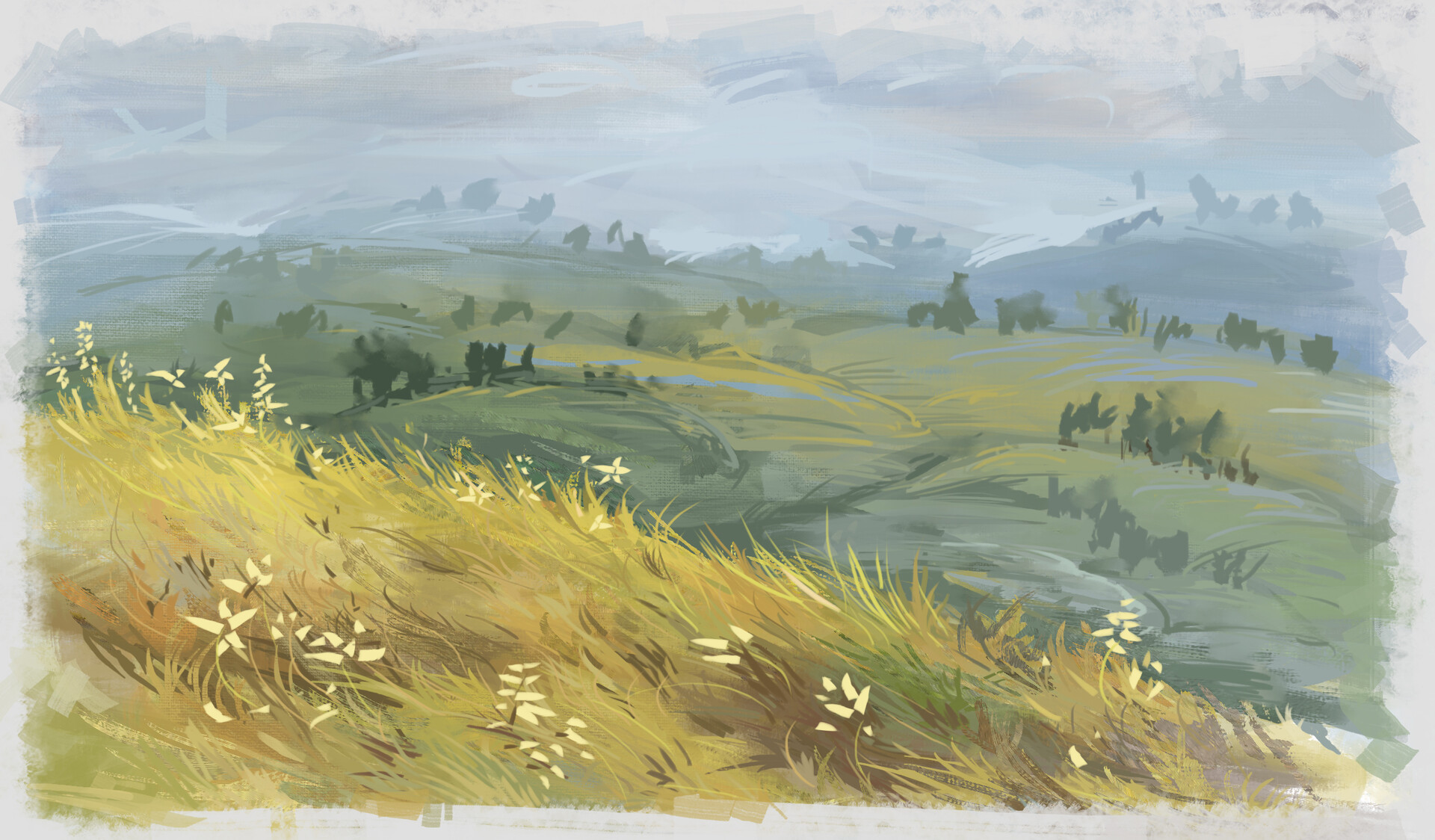 ArtStation - Ghibli study Day 20190411