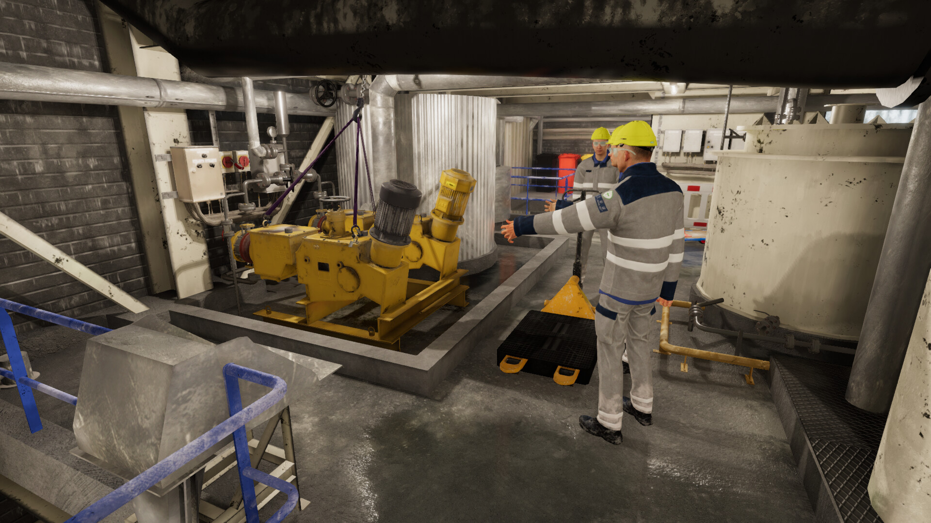 Maxime Dotremont - VR - Industrial Factory - Environment