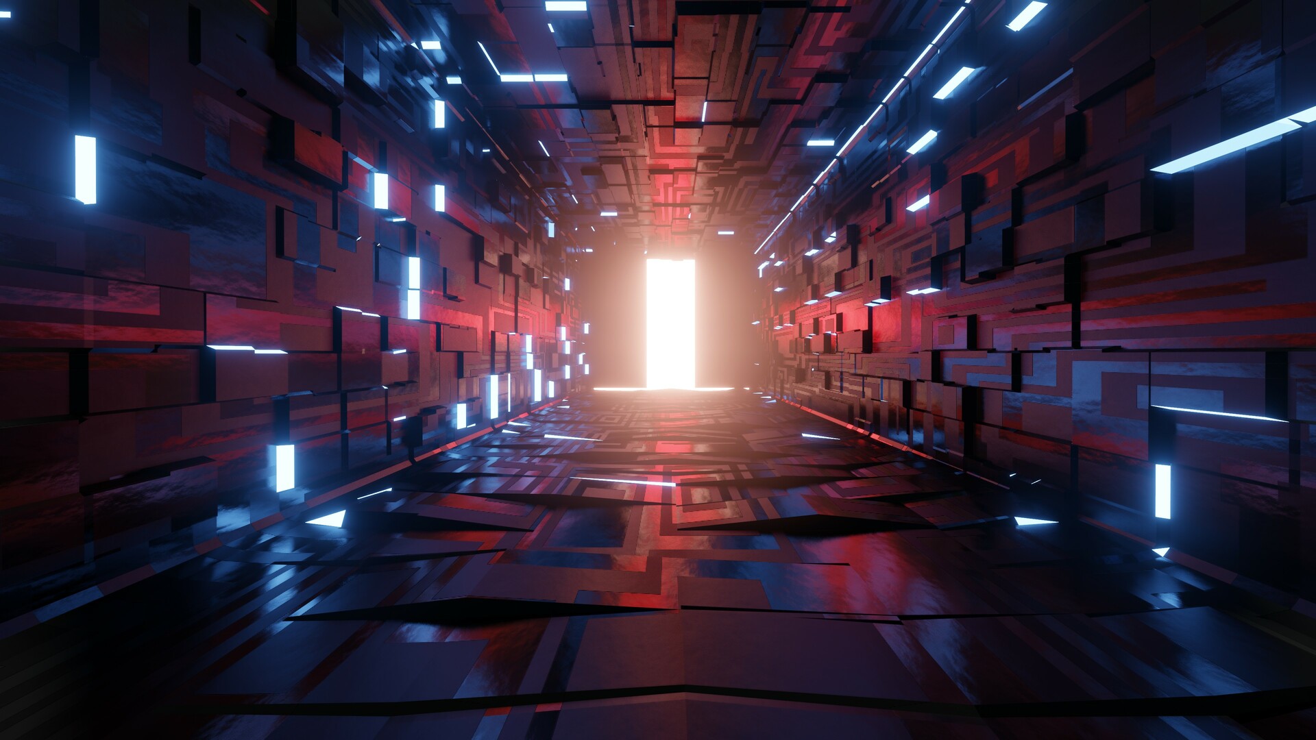 ArtStation - Alien Hallway