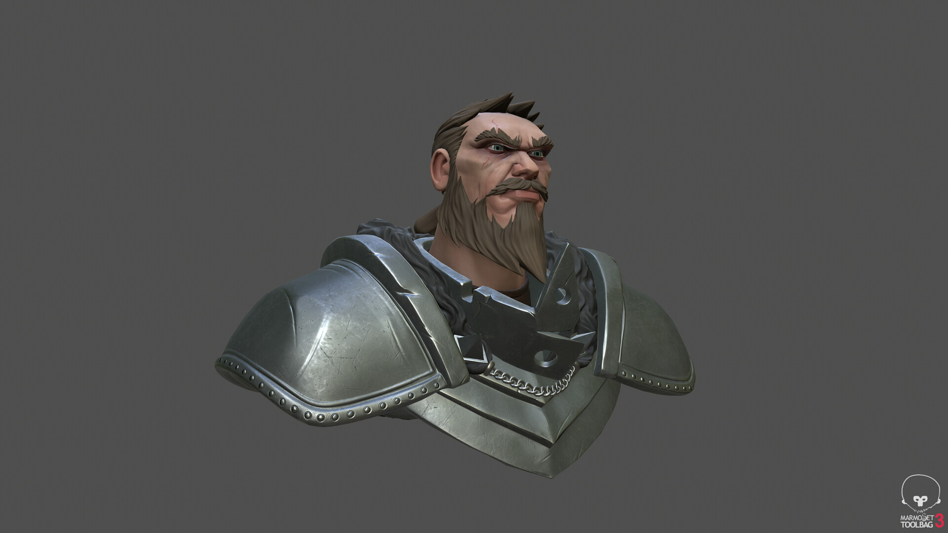 ArtStation - Warrior Bust