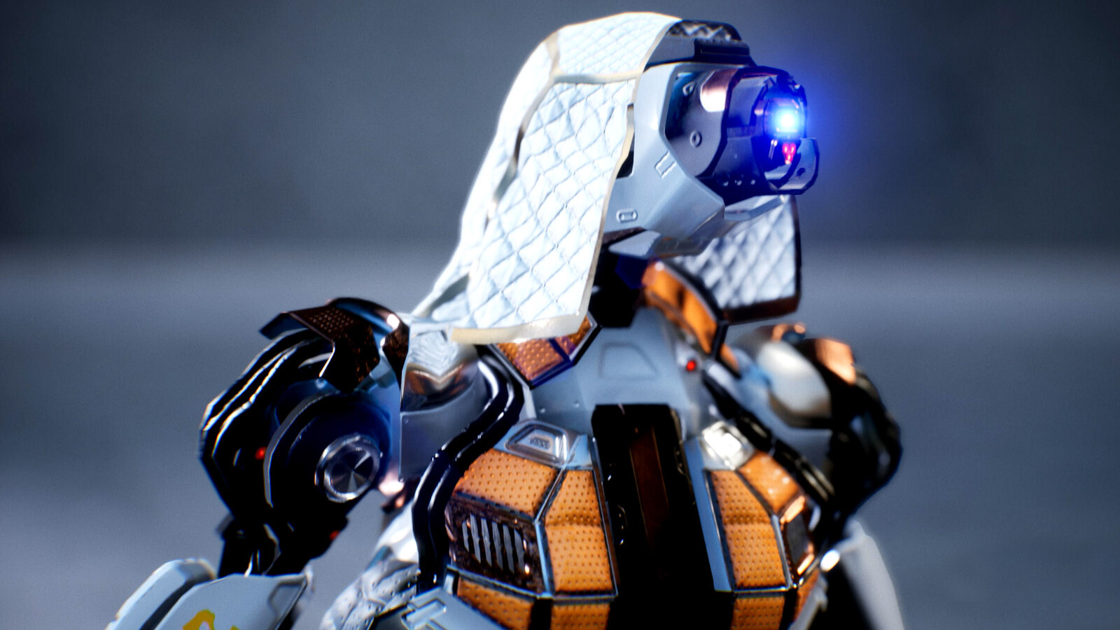 DSPAZIO - Sci Fi Robot (Unreal Engine Game Ready asset)