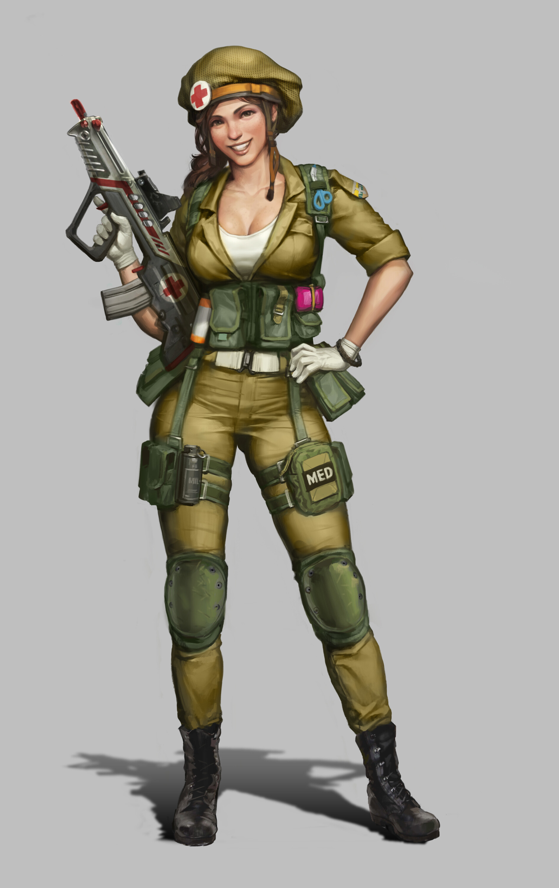 ArtStation - special force character concept (Sayaret Matkal)