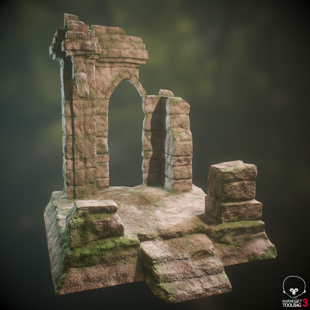 ArtStation - Temple Ruins