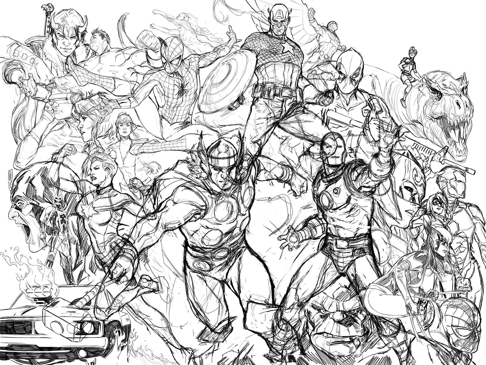 Mark Brooks - Marvel legacy #1 cover