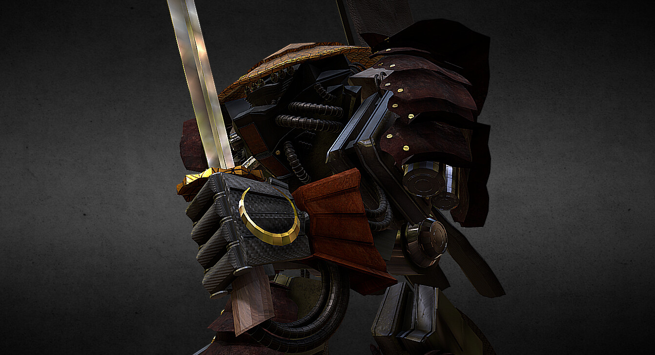ArtStation - Cyber Samurai
