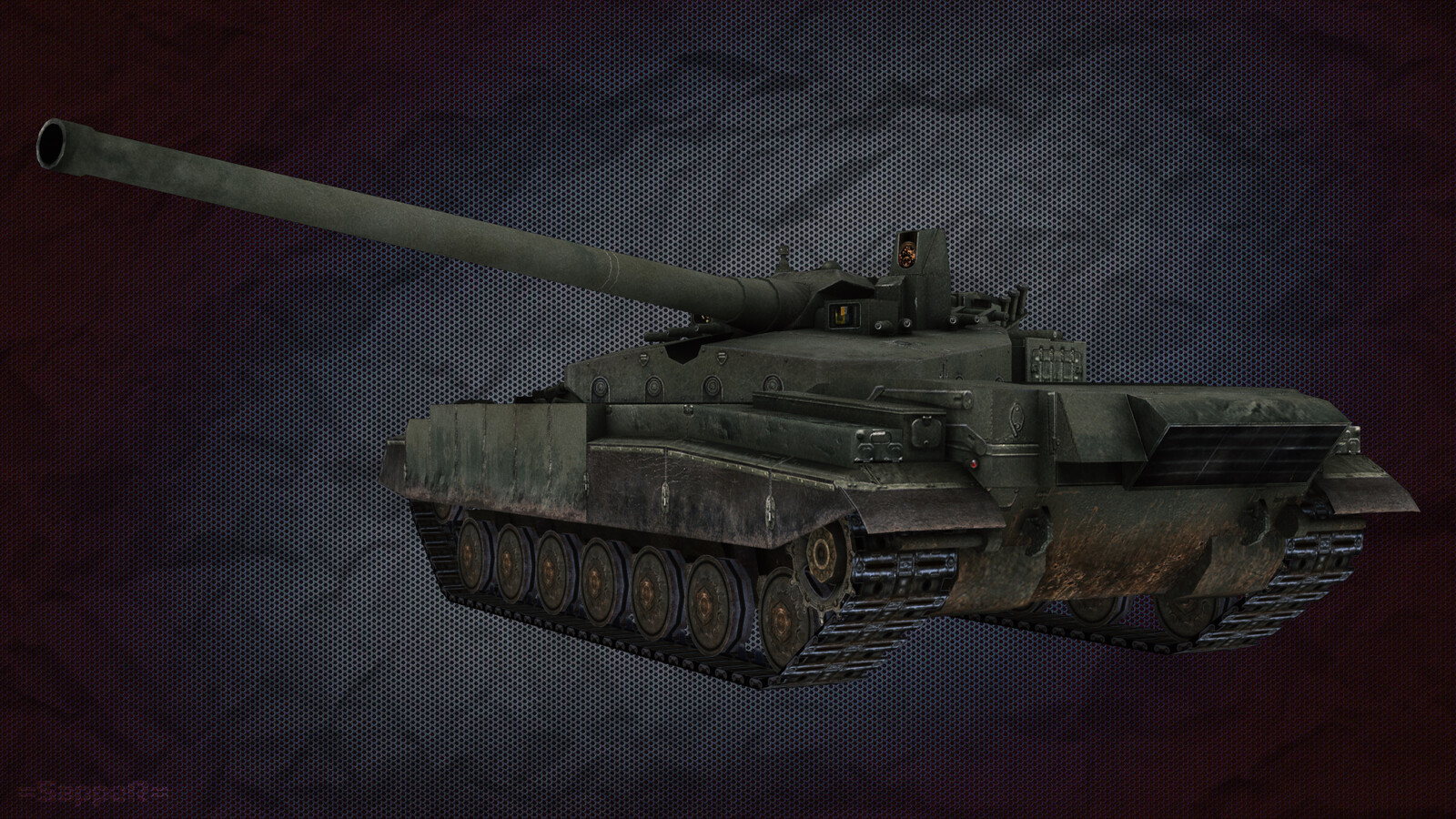 Serg Sapper - Experimental Tank Object-490A