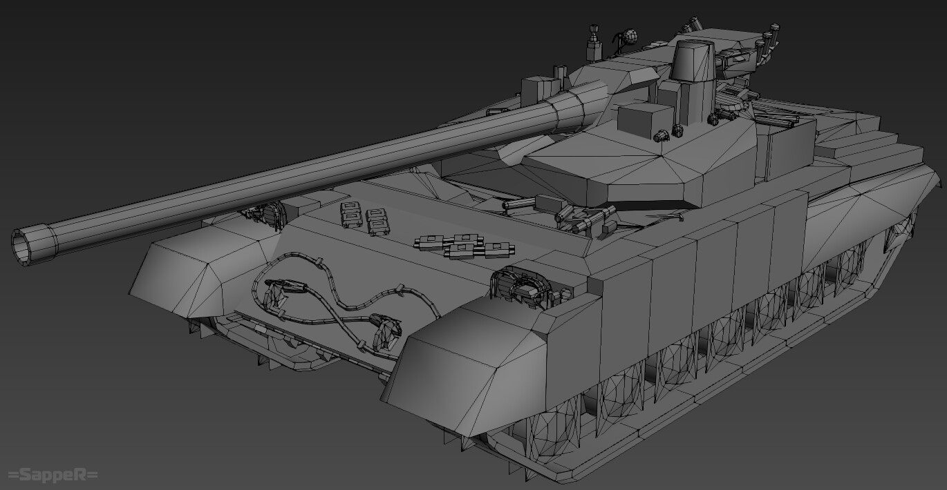 Serg Sapper - Experimental Tank Object-490A