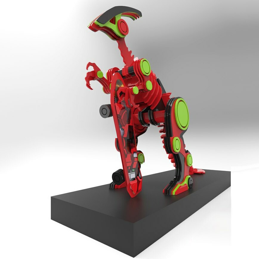 ArtStation - game character, mechasaurus