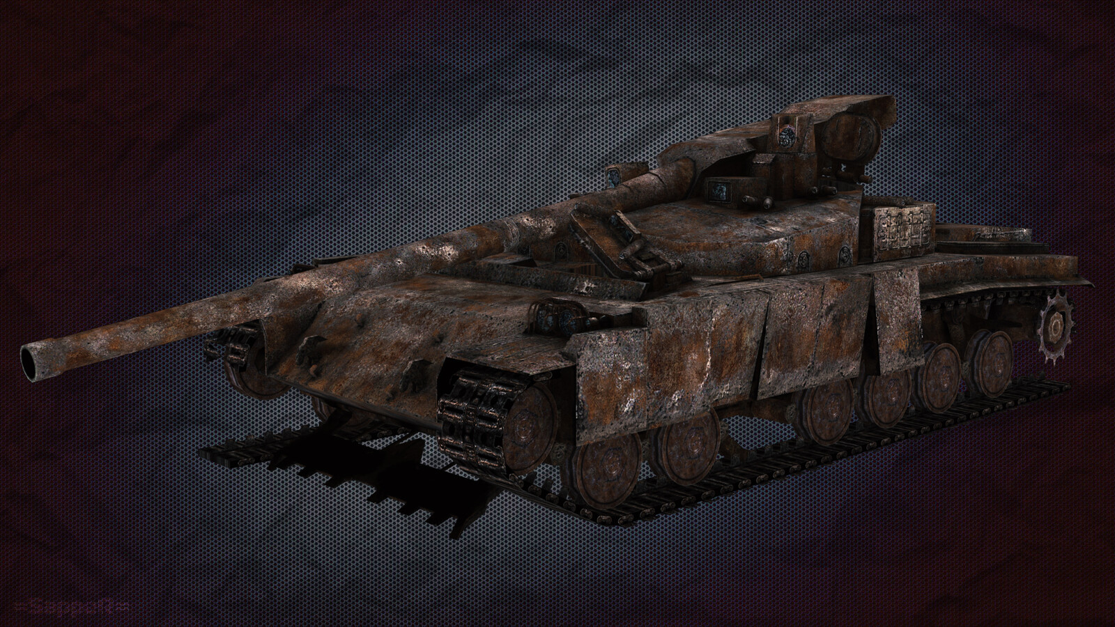 Serg Sapper - Experimental Tank Object-490A