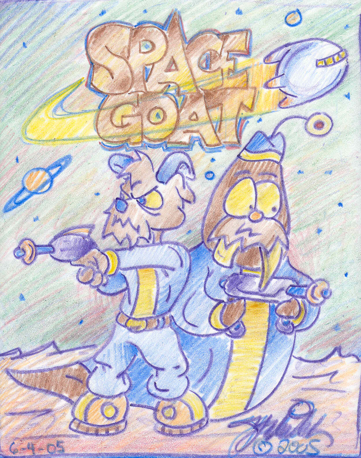 ArtStation - Space Goat