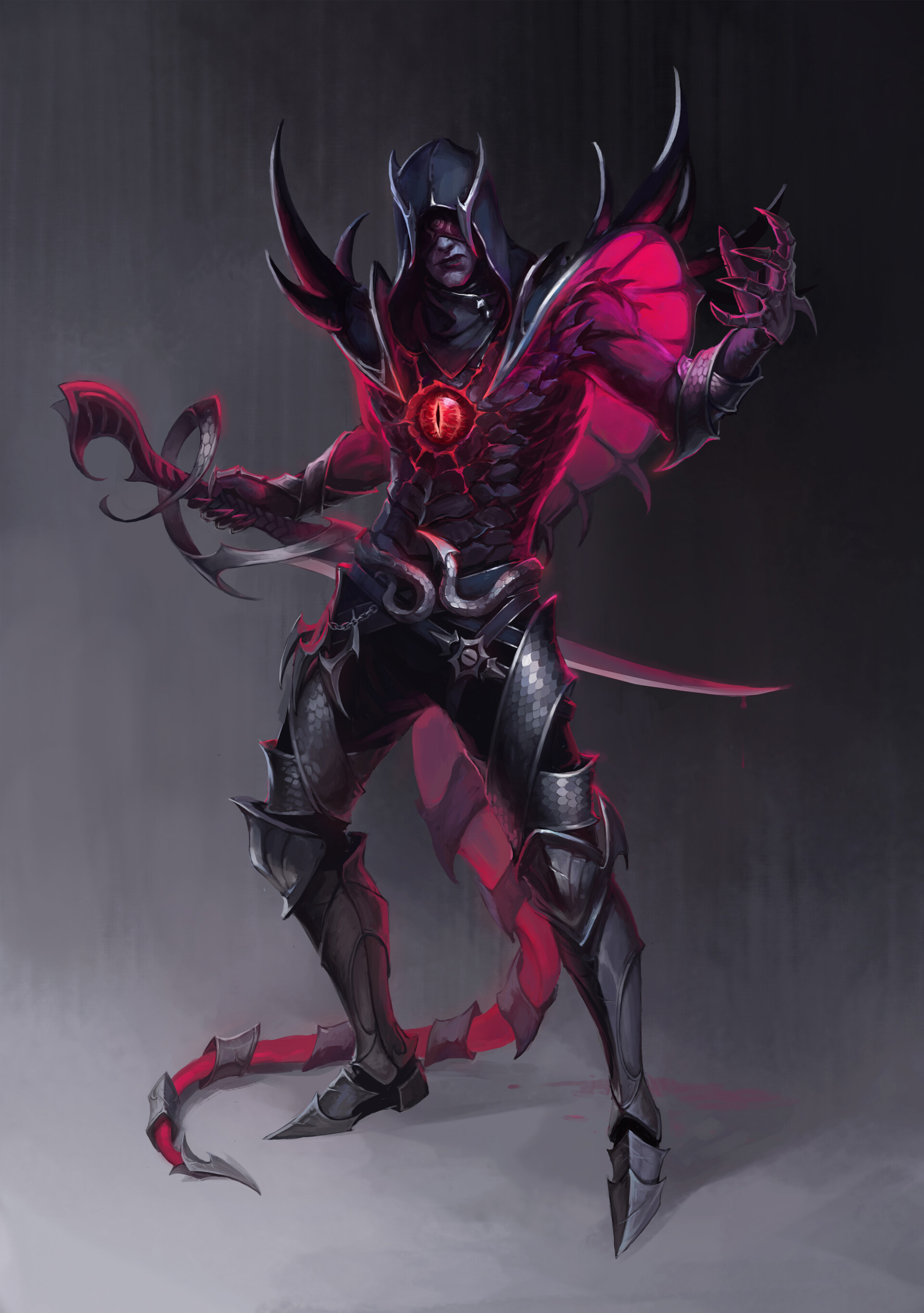 ArtStation - snake assassin